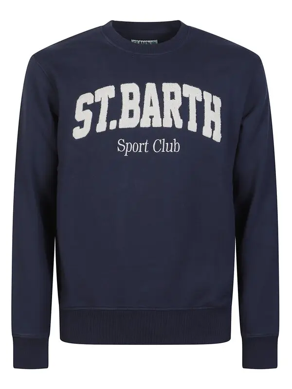 MC2 SAINT BARTH Classic Knit Sweater - Navy