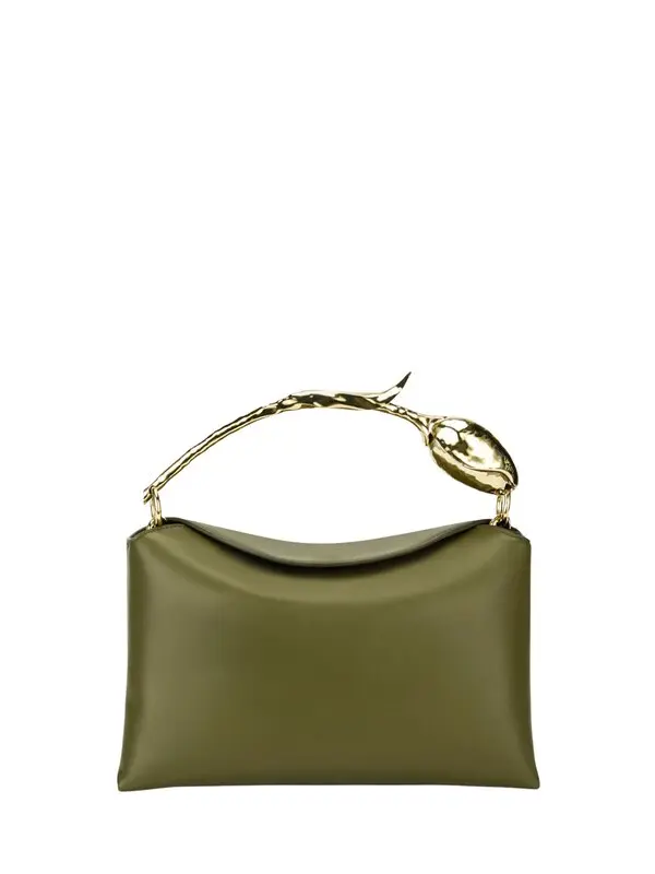 Erdem Mini Calf Leather Crossbody Bag - Green