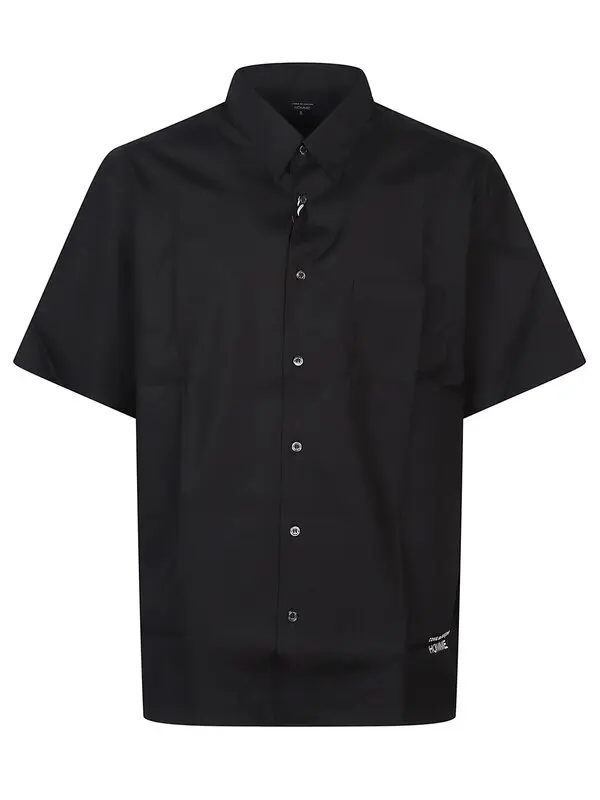 Comme Des Garçons Cotton Shirt - Black