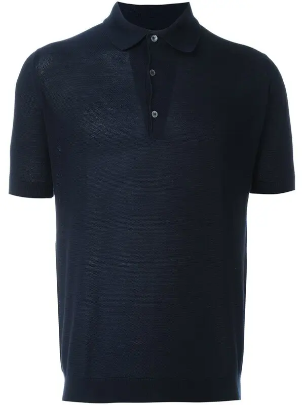 John Smedley Knit Short-sleeve Polo Shirt