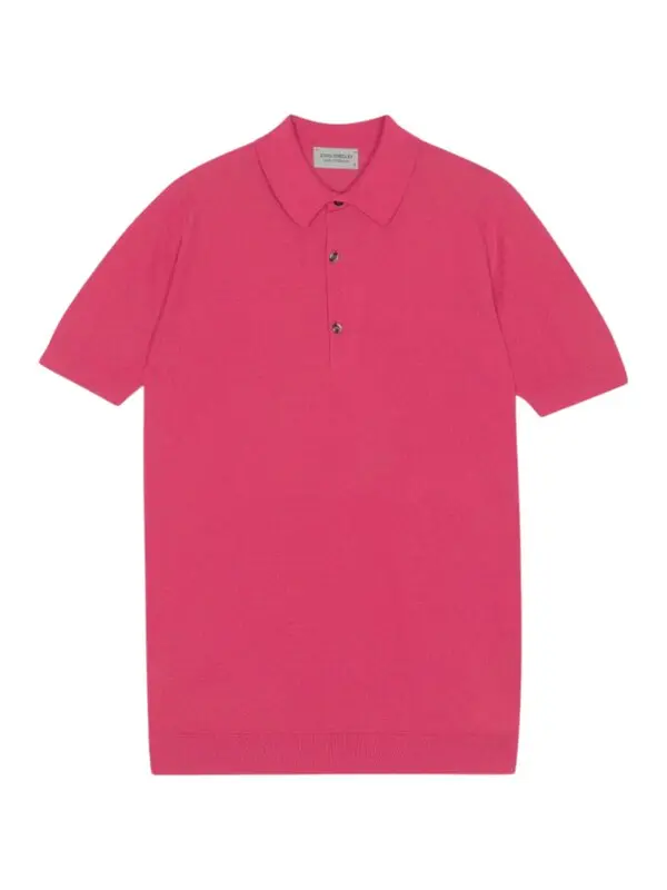 John Smedley Mini Cotton Comfort T-shirt For Him - Pink