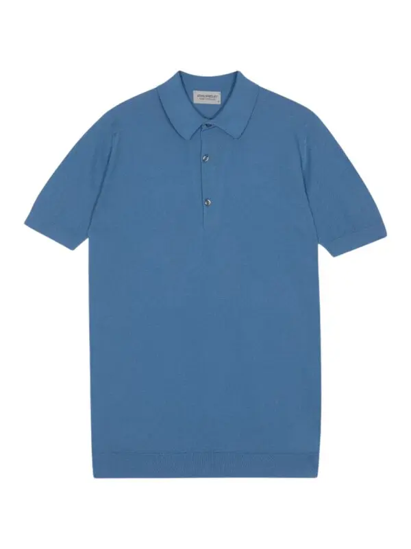 John Smedley Light Mini T-shirt For - Light Blue