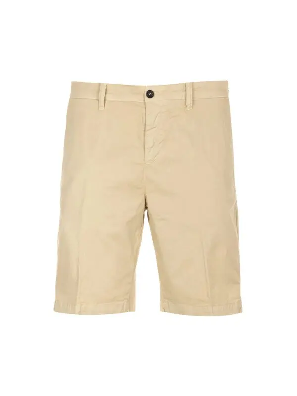 ROY ROGER'S Stylish Mini Shorts - Beige