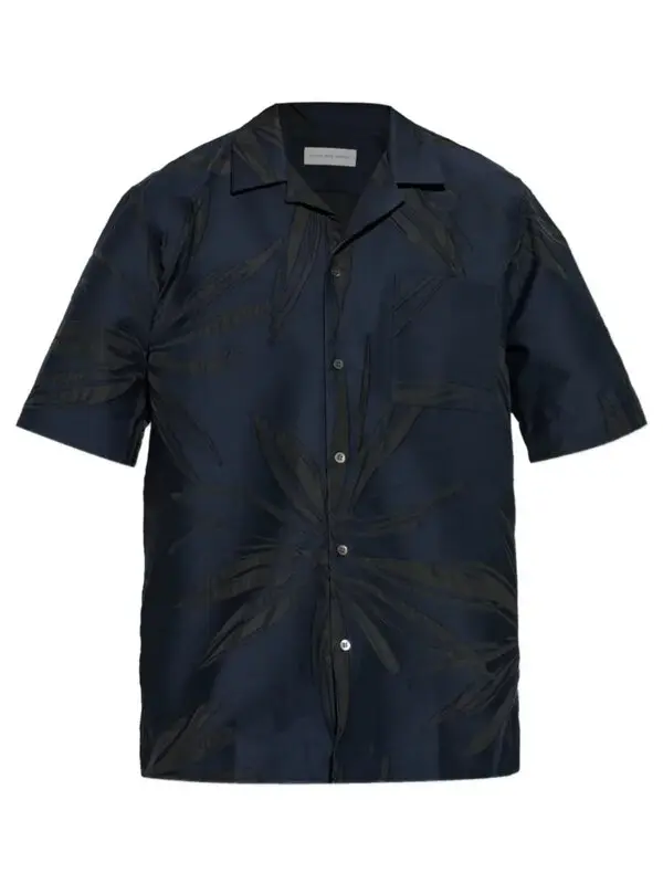 Dries Van Noten Modern Tailored Shirt For P26 Season - Navy