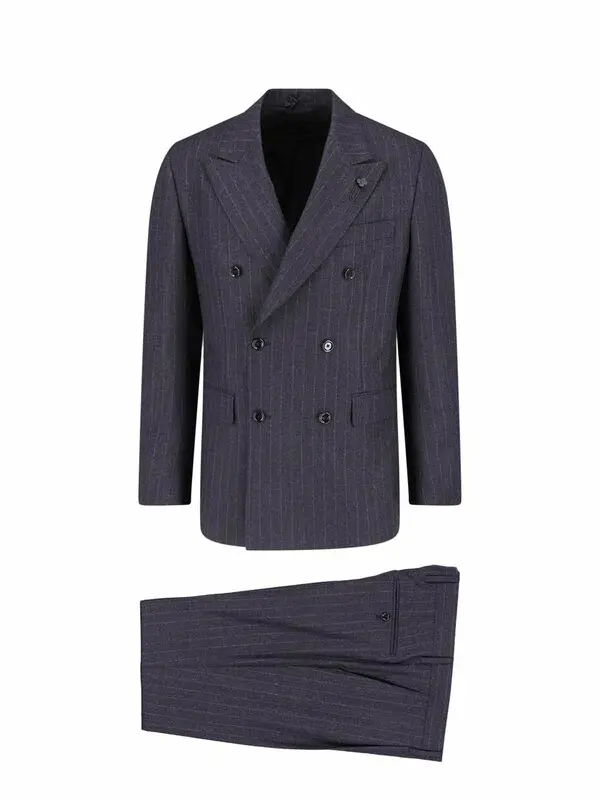 LARDINI Virgin Wool And Cashmere Dress - Grey