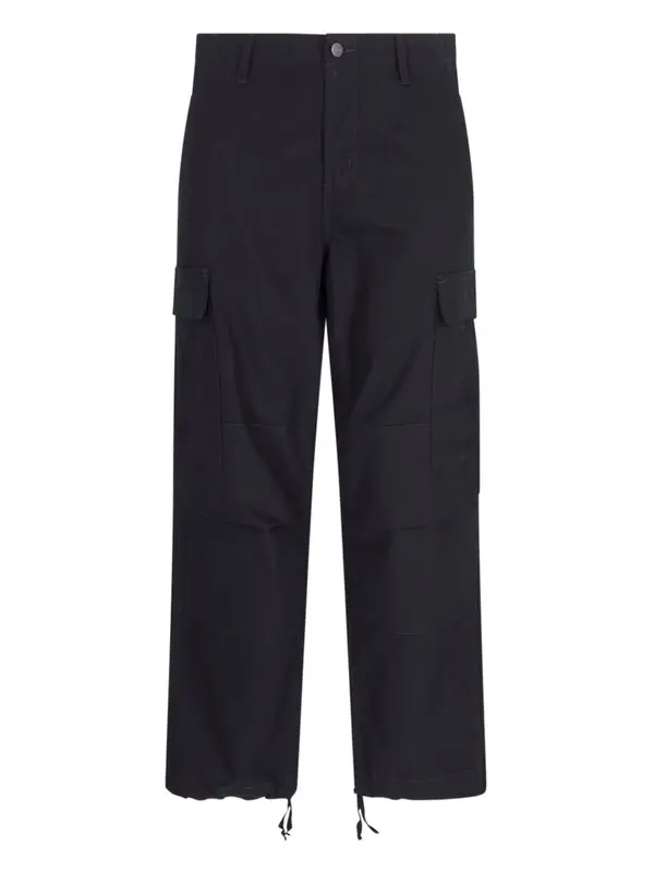 Carhartt Work In Progress Carpenter-style Cotton Trousers