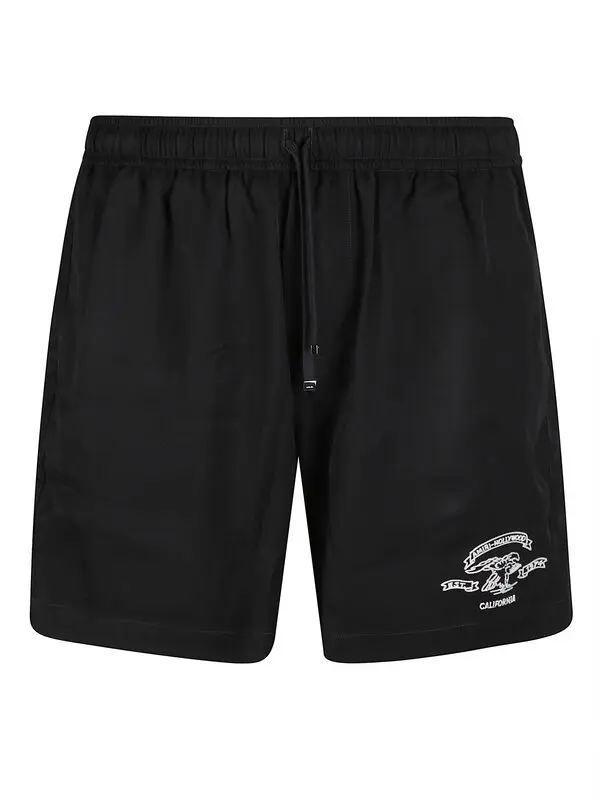 Amiri Graphic Drawstring Shorts