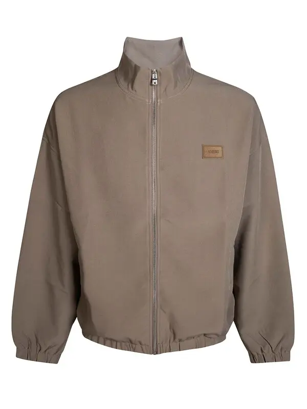 Amiri Patch Cady Track Sweatshirt - Beige