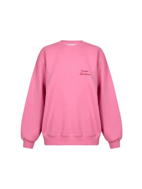 Giada Benincasa Chic Mini Sweater For Ss26 Collection - Pink