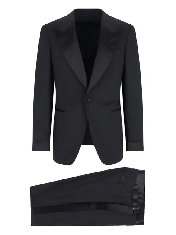 TOM FORD Two-piece Tuxedo Suit - Black