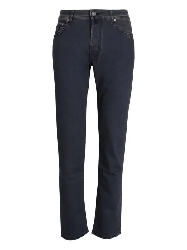 Jacob Cohen Front Button Five-pocket Jeans - Grey