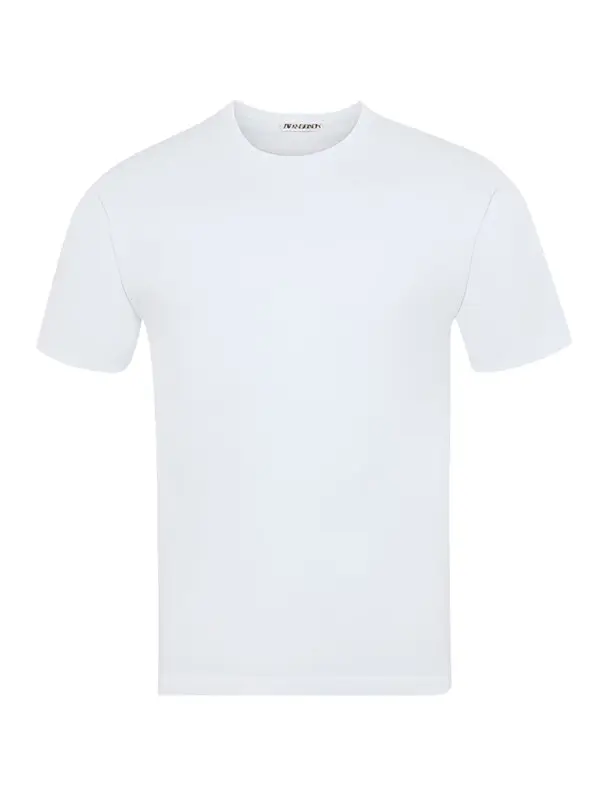 JW Anderson Short Sleeve Dew Neck T-shirt For