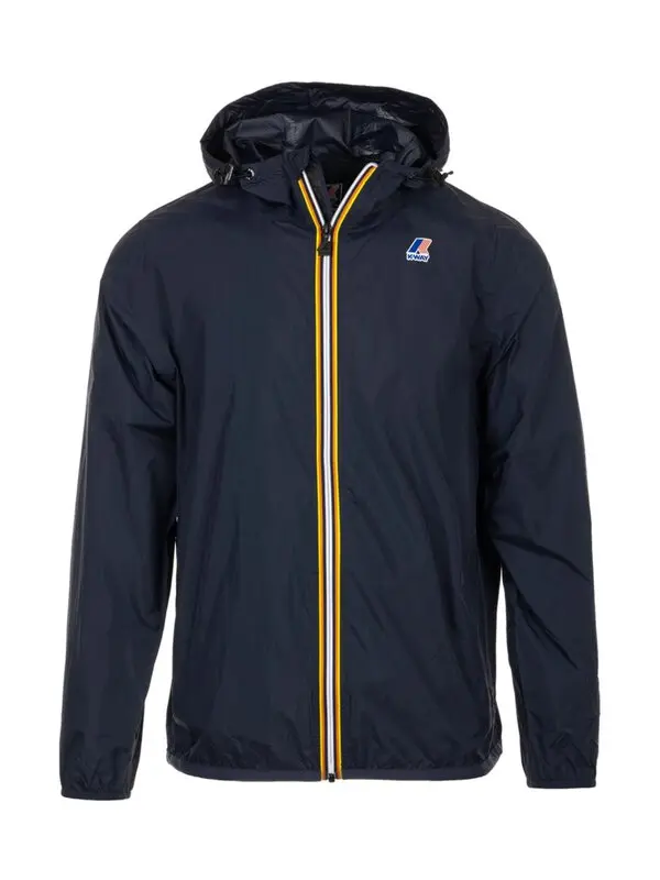 K-WAY Lightweight Recycled Nylon Coat - Navy