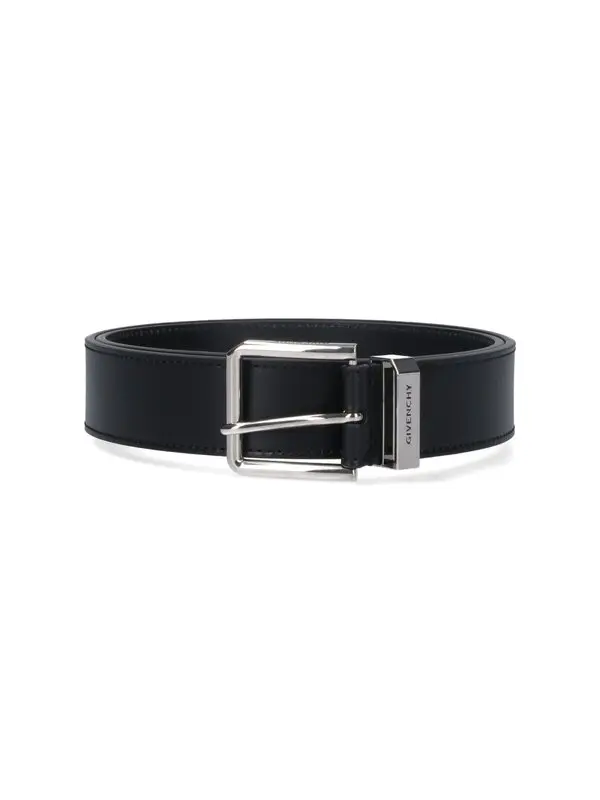 Givenchy Leather Belt For Fw25 Collection - Black