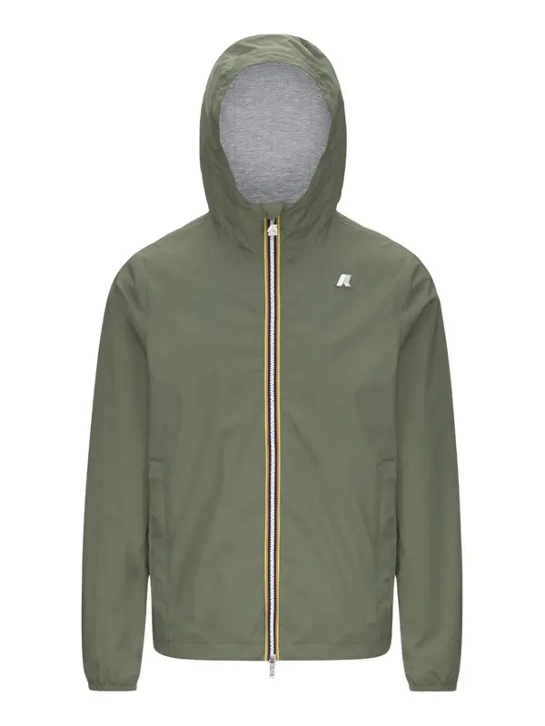 K-WAY Zip-up Hooded Jacket - Green