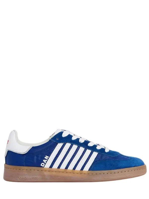 Dsquared2 Round Toe Lace-up Sneakers