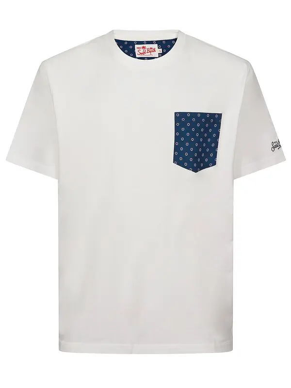 MC2 SAINT BARTH Classic Short Sleeve T-shirt For - White