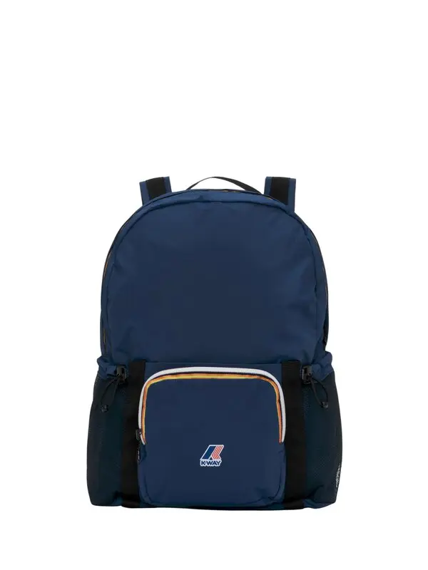 K-WAY Compact Recycled Nylon Backpack - Navy