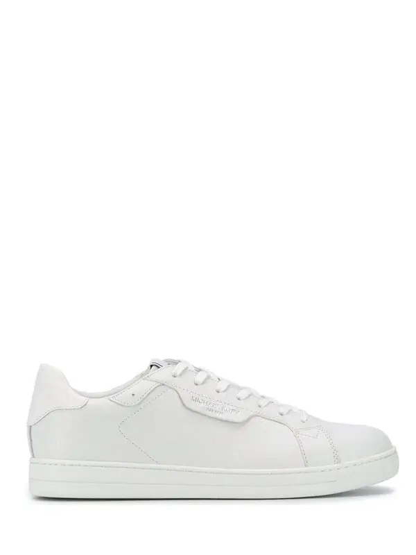 Michael Kors Premium Leather Round Toe Sneakers For Him