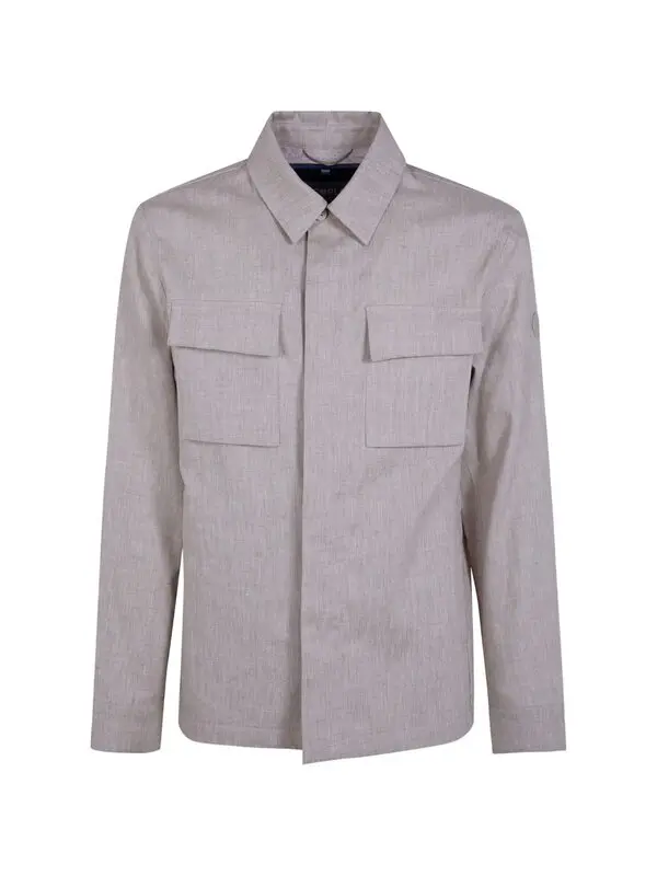 PEOPLE OF SHIBUYA Linen Blend Lightweight Coat