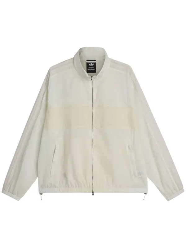 WALES BONNER X ADIDAS Zip-up Jacket With Band Collar - Beige