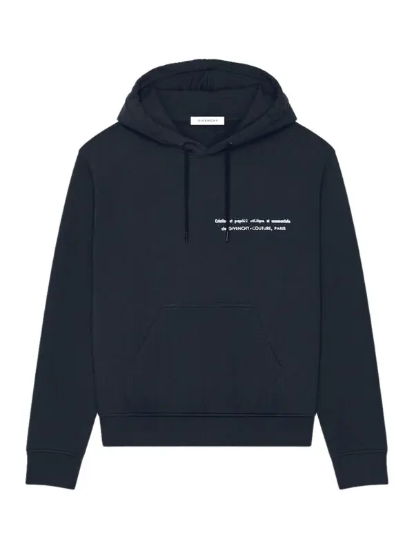 Givenchy Graphic Pullover Hoodie - Navy