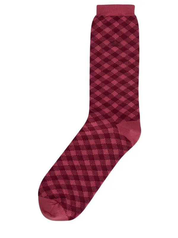 WALES BONNER X ADIDAS Patterned Crew Socks - Pink