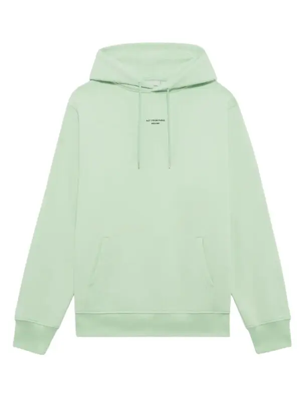 Drole De Monsieur Oversized Logo Hoodie - Green