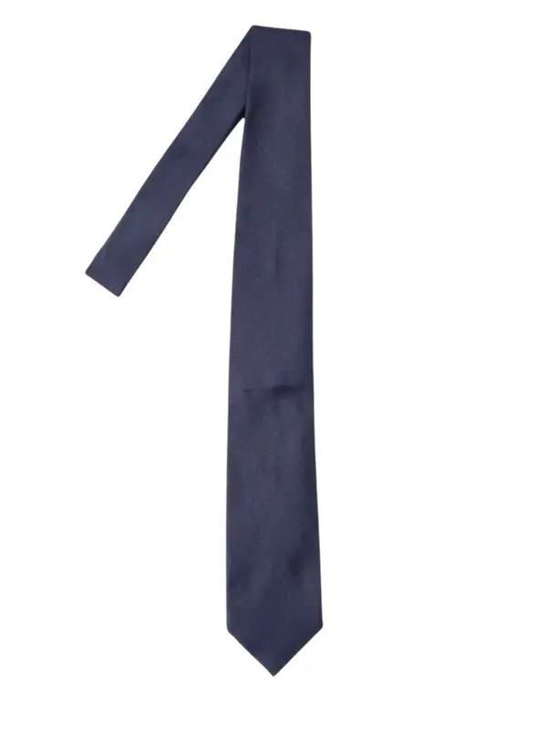 TOM FORD Silk Mulberry Tie For - Navy