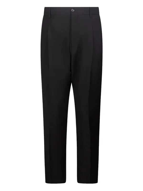 BEABLE Tailored Wool Blend Trousers - Black