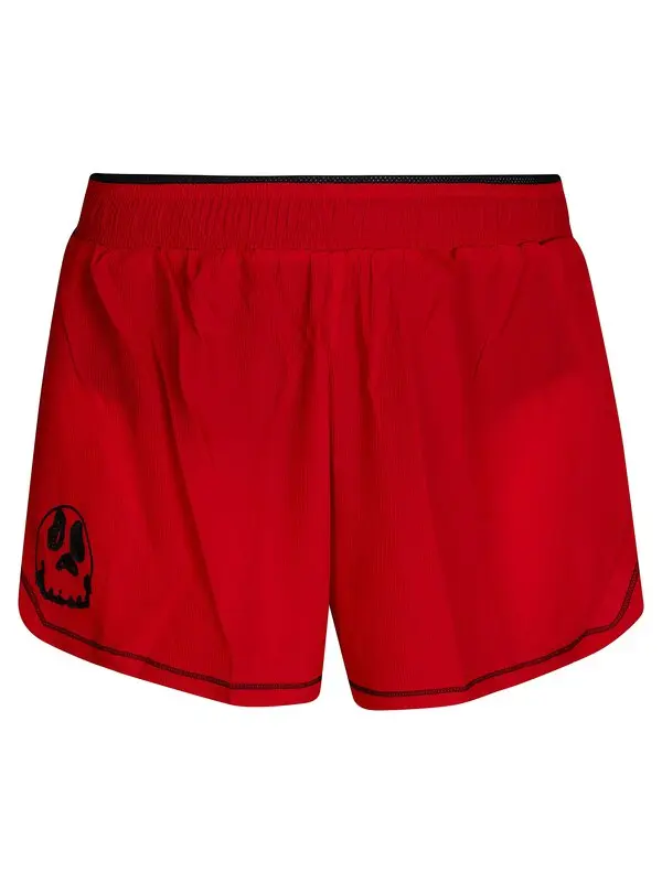Y3 Graphic Run Shorts Performance Stretch - Scarle