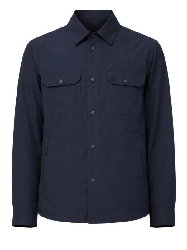 Woolrich Lightweight Jacket With Classic Collar - Brown