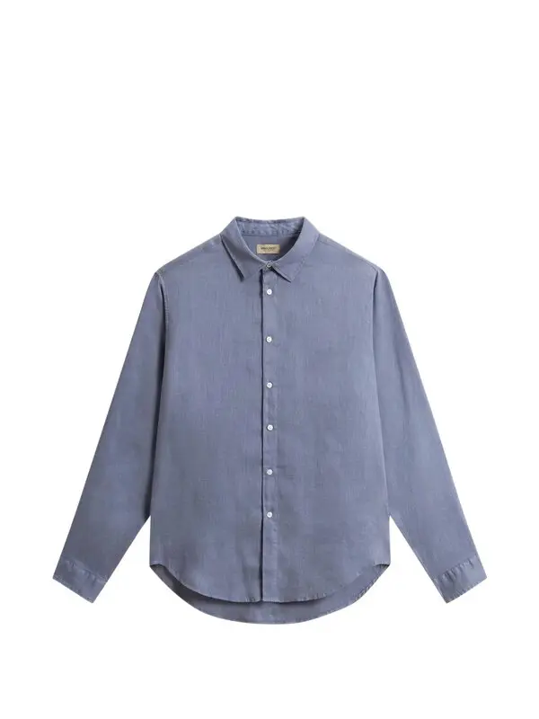 Woolrich Classic Mini Shirt For - Navy