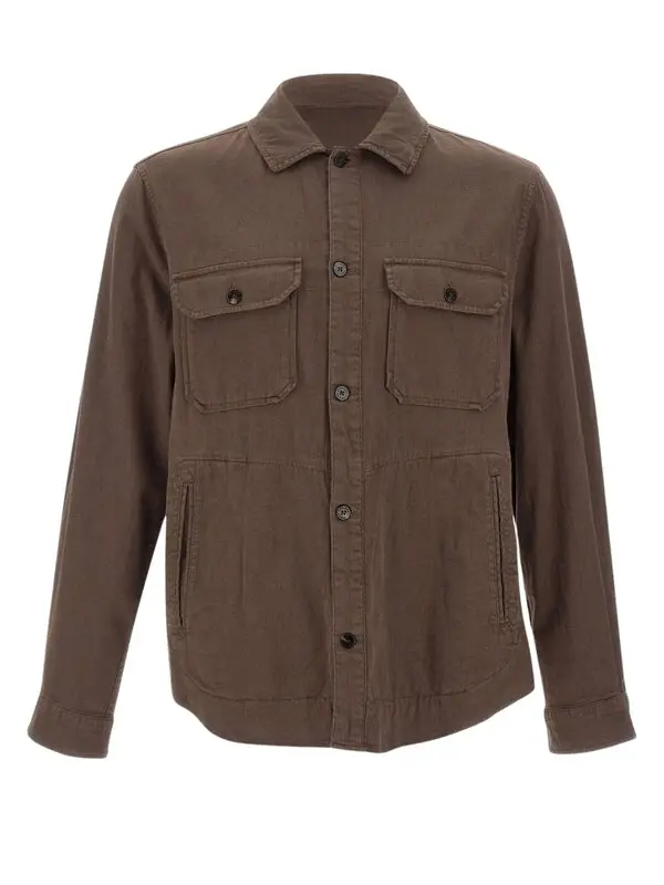 Woolrich Casual Shift Shirt - Brown