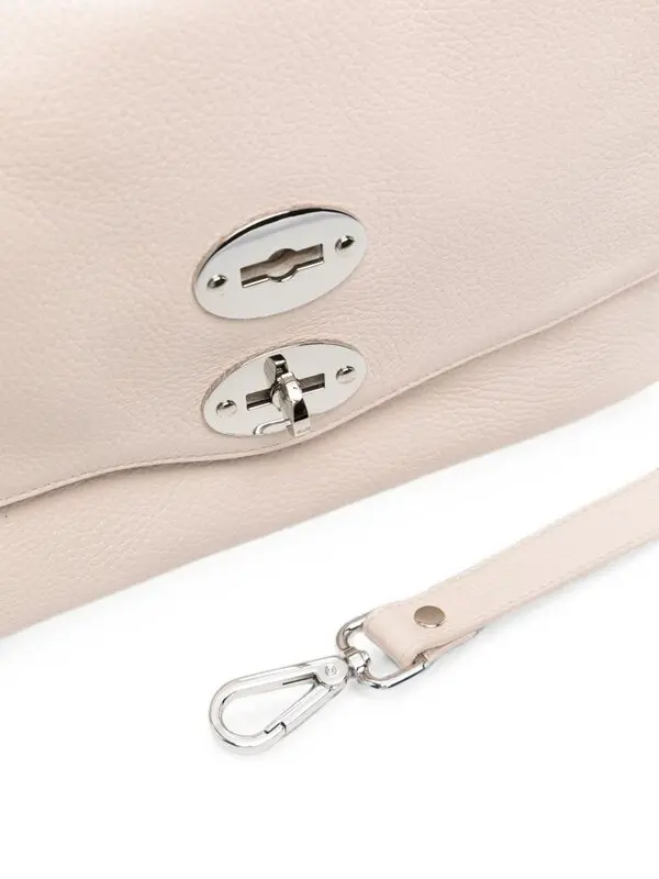 ZANELLATO Postina Daily Small Leather Handbag - White