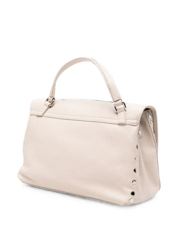 ZANELLATO Postina Daily Small Leather Handbag - White
