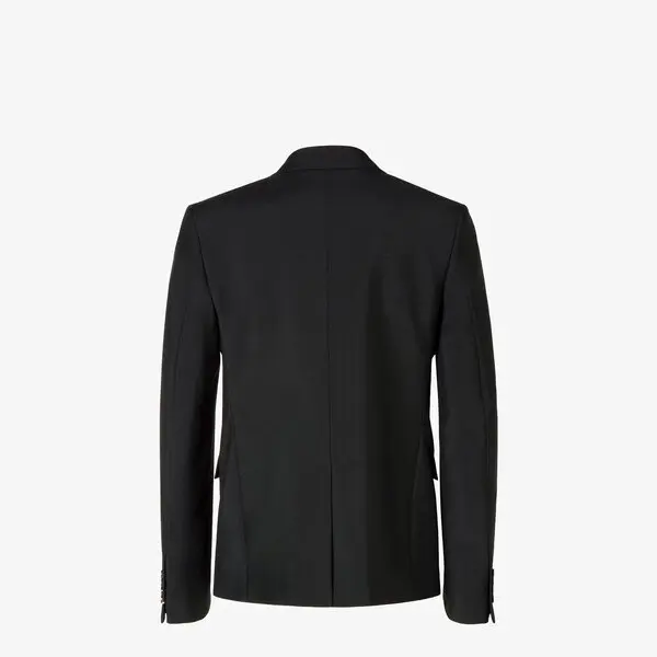 Fendi Kid Mohair Single-breasted Jacket