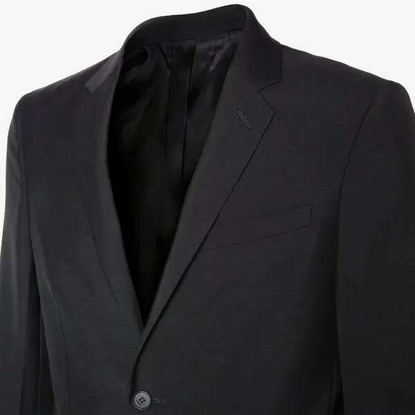 Fendi Kid Mohair Single-breasted Jacket