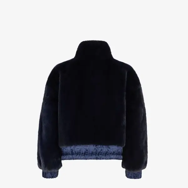 Fendi Reversible Cropped Fur Jacket
