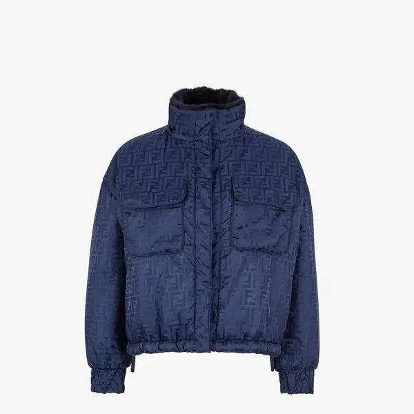 Fendi Reversible Cropped Fur Jacket