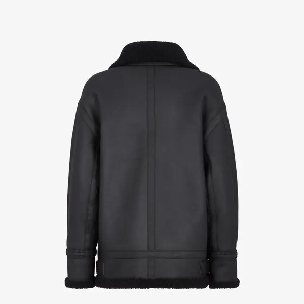 Fendi Oversized Shearling Aviator Jacket