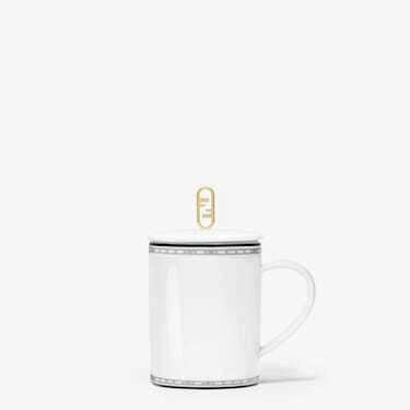Fendi O’lock Mug - White