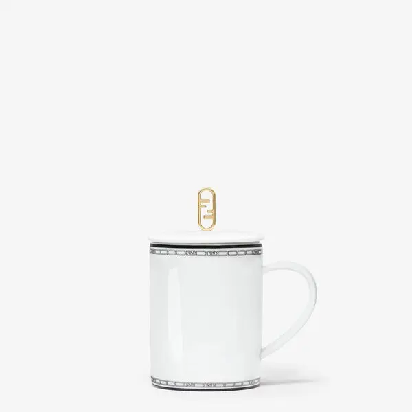 Fendi O’lock Mug - White