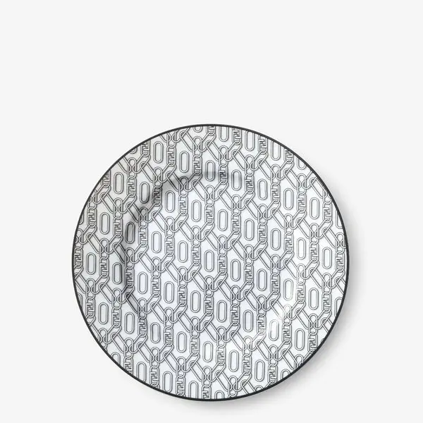 Fendi Set Of Two O’lock Plates