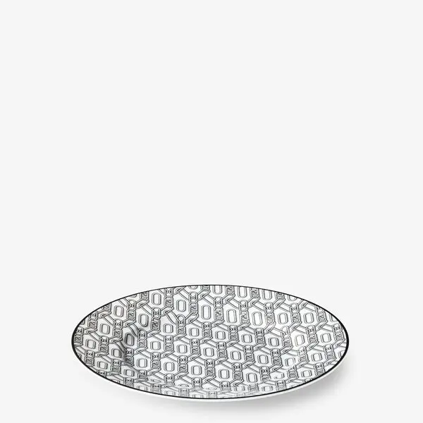 Fendi Set Of Two O’lock Plates