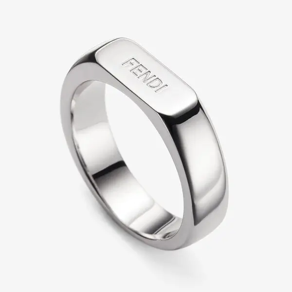 Fendi Ring With Engraved Logo
