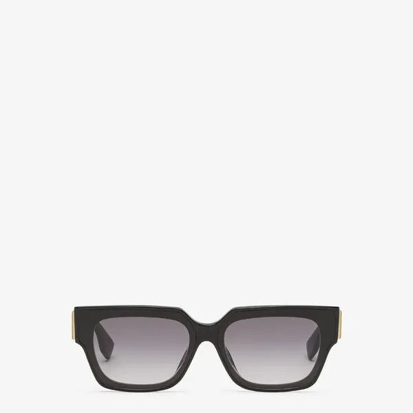 Fendi Rectangular Eyeglasses - Black