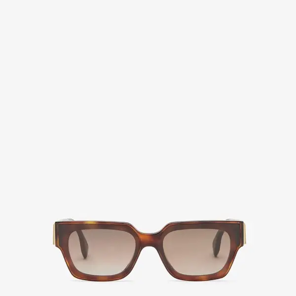 Fendi First Rectangular Eyeglasses - Brown