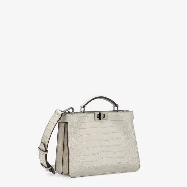 Fendi Peekaboo Iseeu Small Alligator Leather Bag