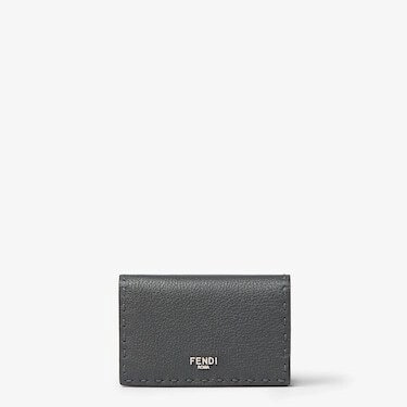 Fendi Selleria Card Holder - Grey